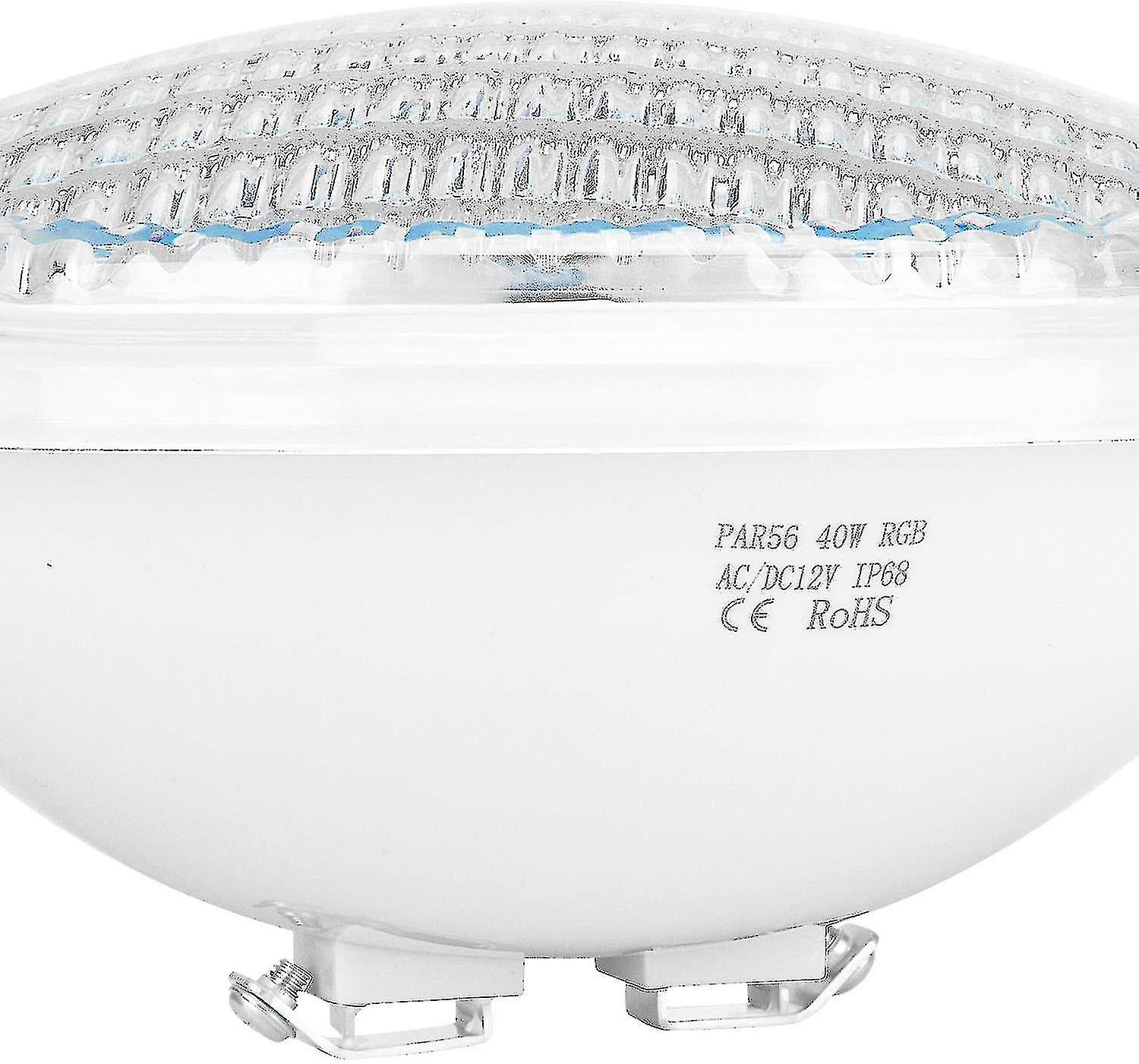 Rgbw 40w Par56 Pool Light, Led Pool Spotlight Waterproof Ip68, Led ...