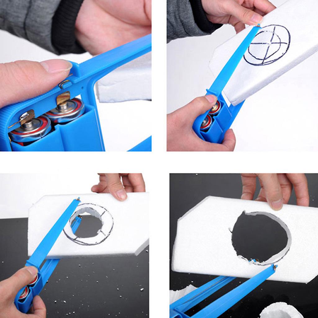 Diy Blue Hot Wire Foam Cutter Small Electric Styrofoam Polystyrene ...