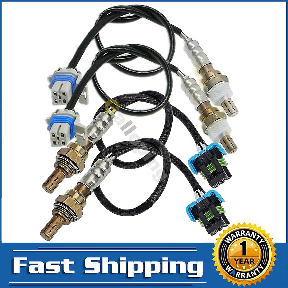 4pcs O2 Oxygen Sensor Upstream Downstream For 2003 2004 2005 2006 Cadillac Escalade Gmc Yukon ...