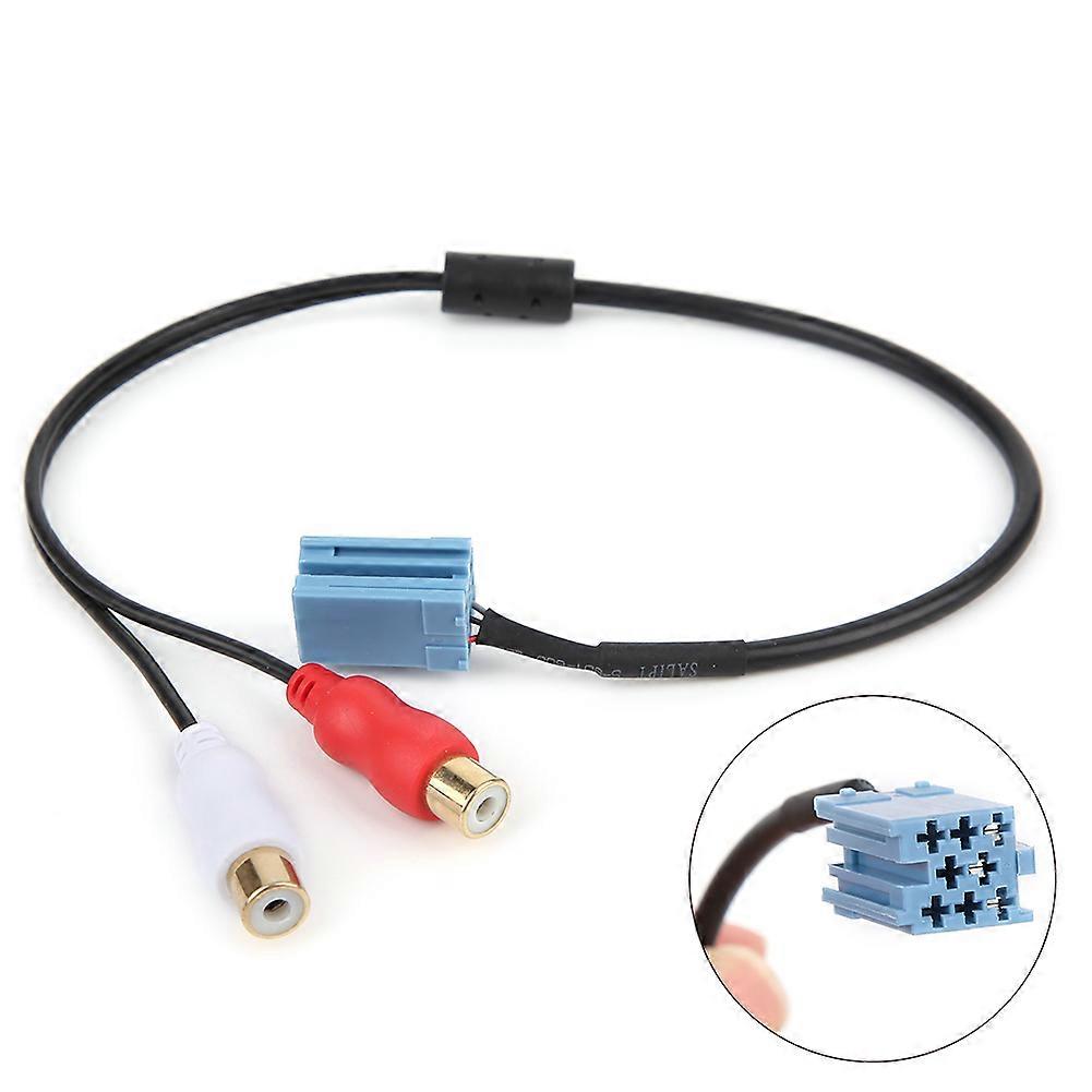8 Pin Mini ISO RCA Cable Adapter for Blaupunkt Compact Disc Changer Car Stereo | Fruugo UK