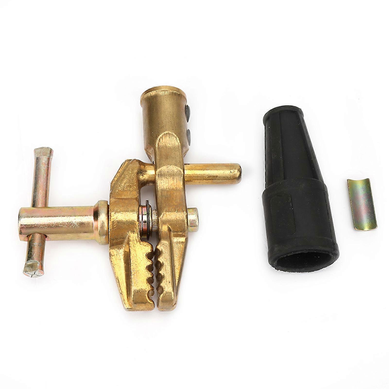 Heavy Duty 600A Brass Welding Earth Ground Cable Clip for Welder Tools ...