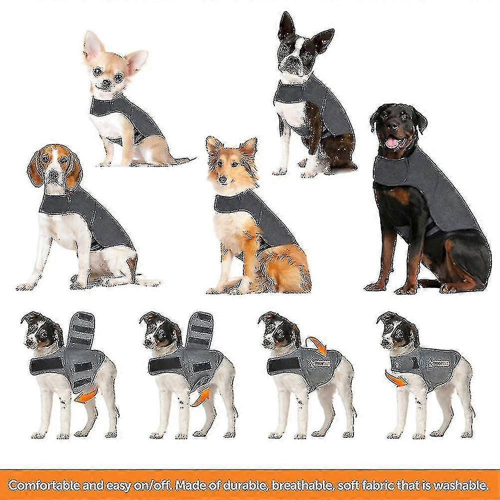 Dog Anxiety Jacket | Vet Recommended Calming Solution Vest For ...