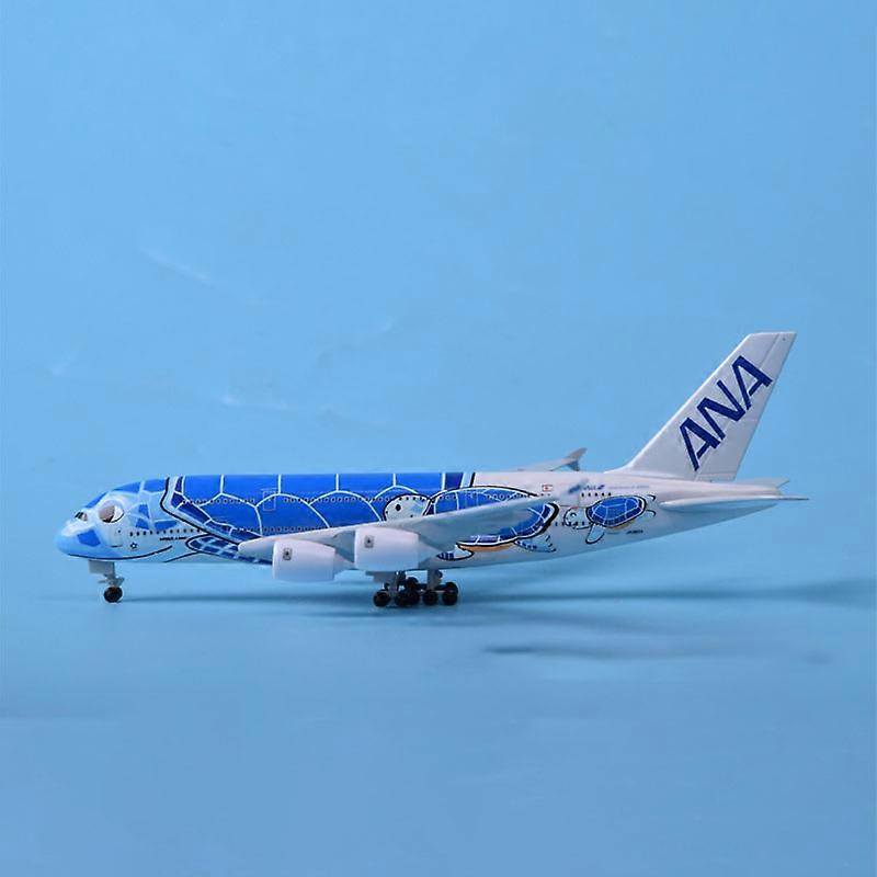20CM 1:400 Scale Airbus A380 ANA Turtle Airlines Airplanes Plane ...