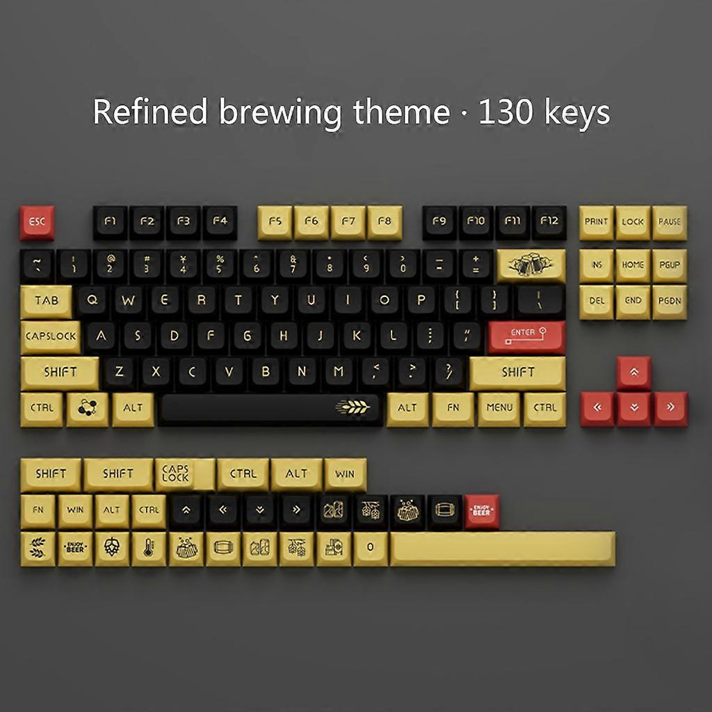 134 PBT Keycaps XDA Profile PBT Keycaps Thick PBT for Mechanical ...