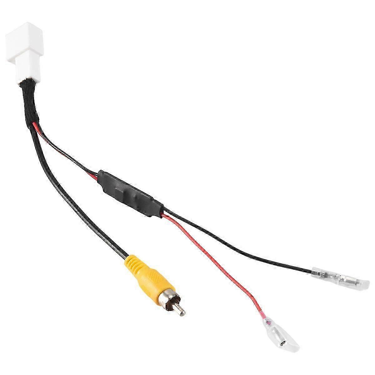 4 Pin Car Reverse Camera Retention Wiring Harness Cable Plug Adapter ...