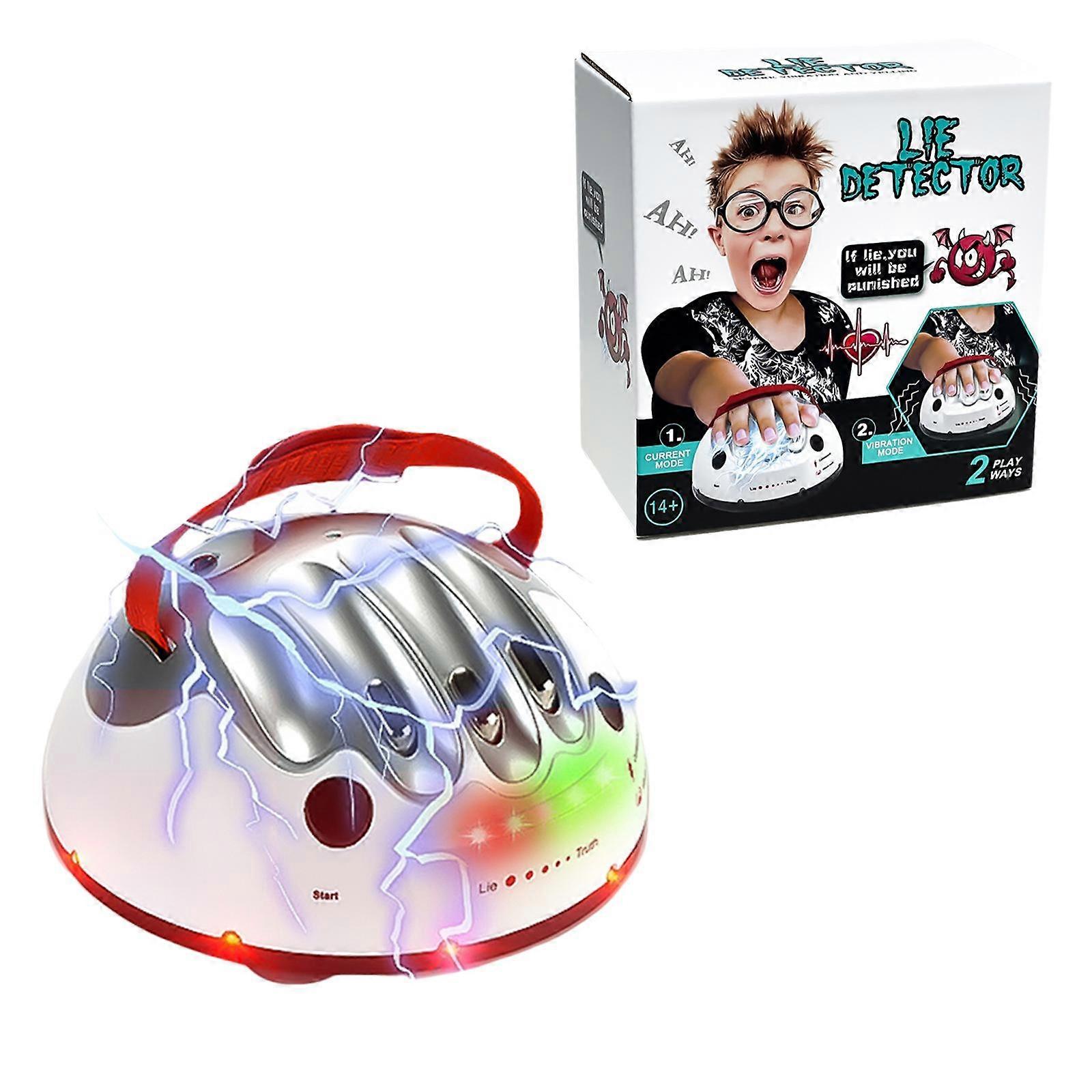 Upgraded microshock lie detector, tricky novelty game, fun lie detector ...
