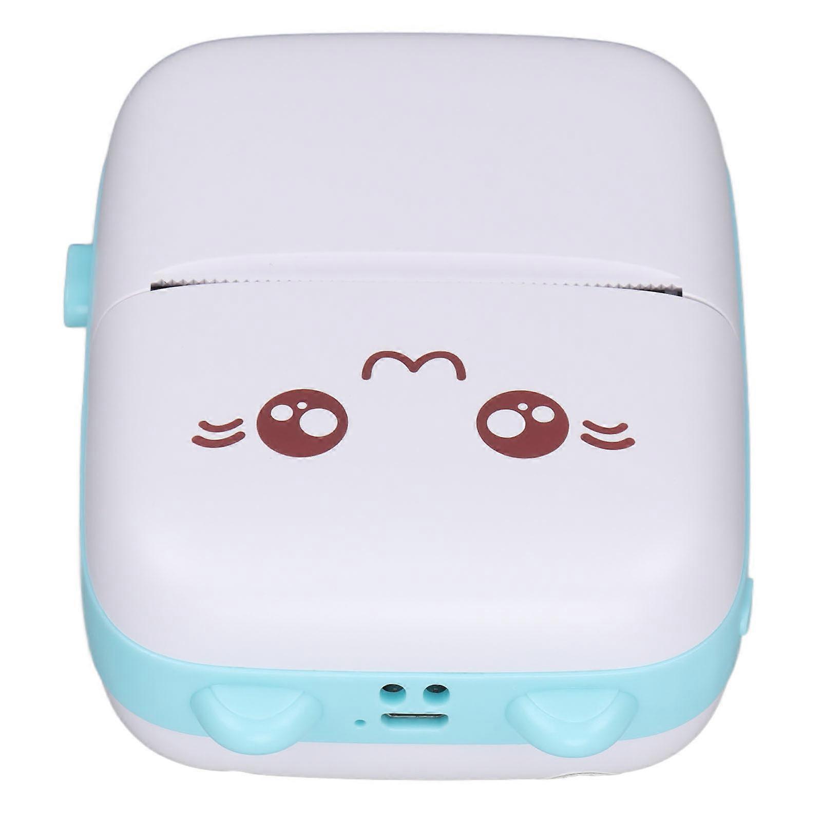 Mini Printer Portable Text Picture Memo Shopping List Label Inkless ...