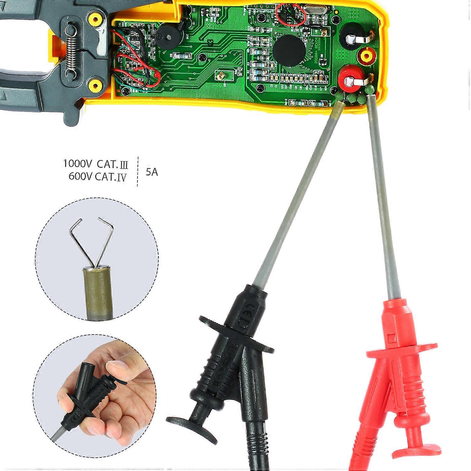 MK30 21pcs Electronic Test Lead Kits Multimeter Lead with Alligator ...