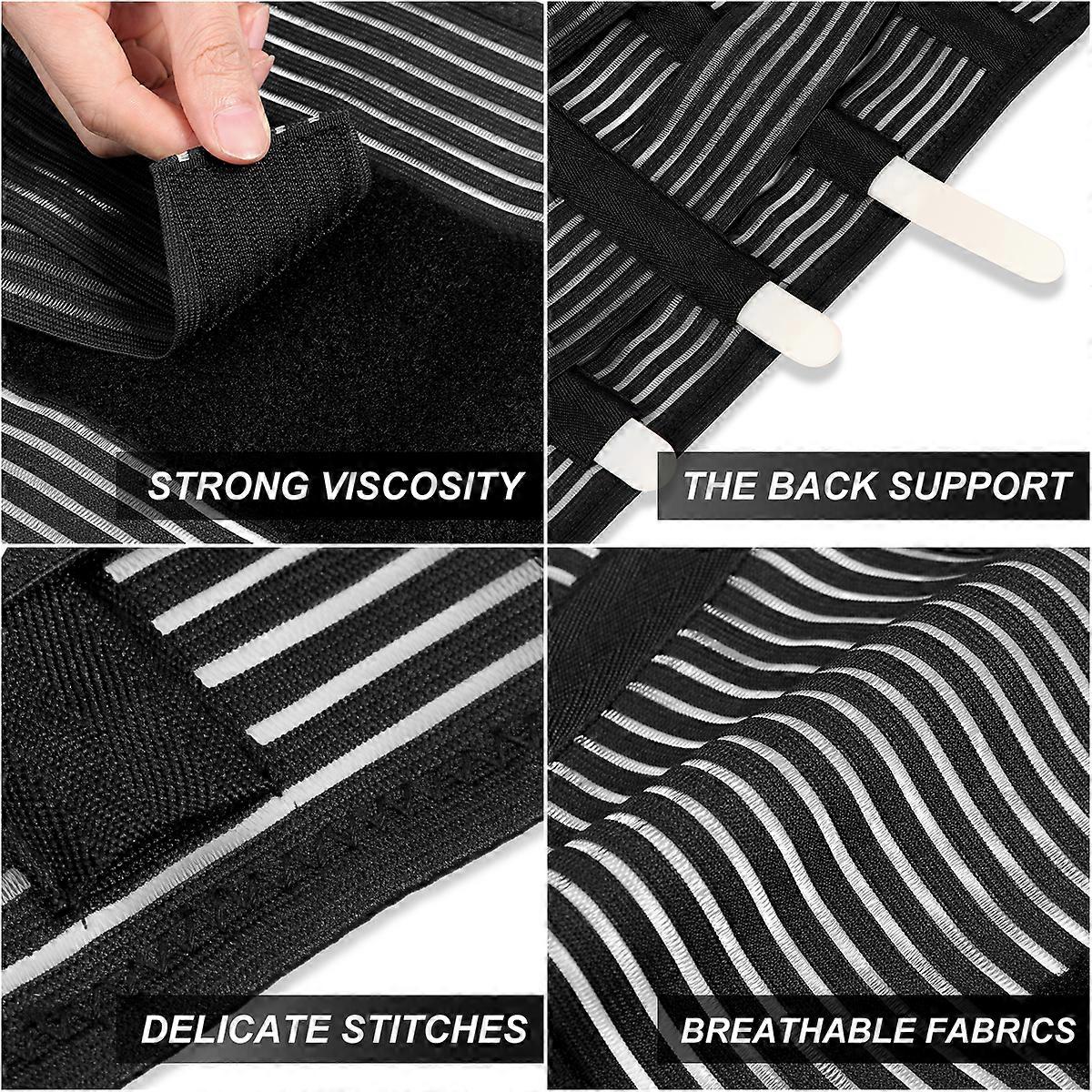 Clispeed Lumbar Back Brace Adjustable and Breathable Lumbar Compression ...