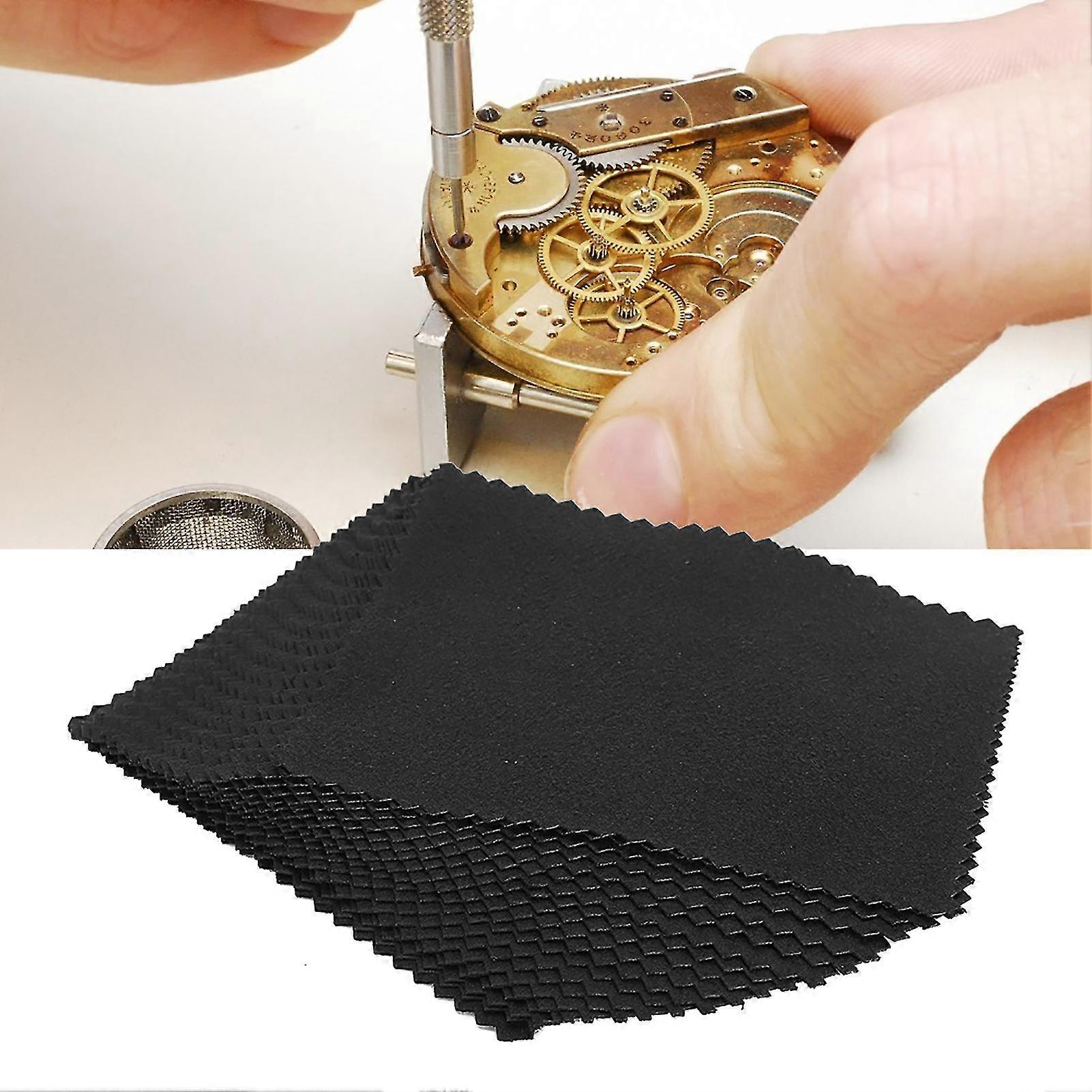For 20pcs Double Sided Watch Cleaning Polishing Cloth - Watch Cleaner Tool Cloth, Effective ...