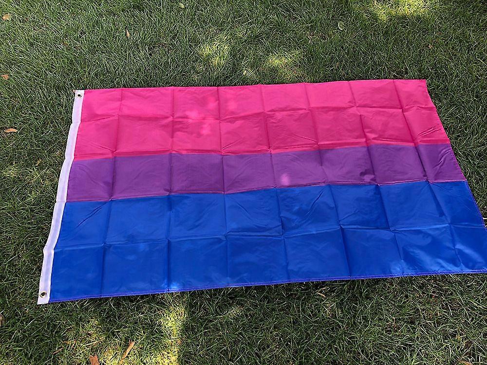 Bisexual Pride Flag LGBT 90*150cm LGBT bi pride bisexual Flag of bisexuality Gay Friendly LGBT ...