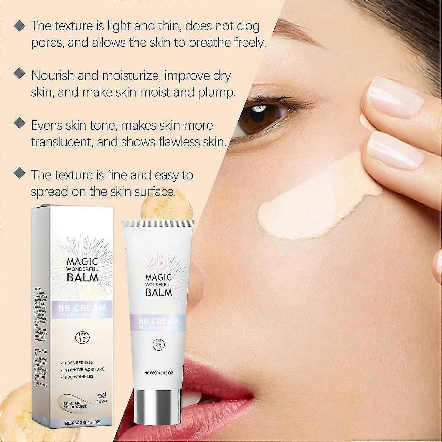 Magic Wonderful Face Balm, Magic Wonder Balm, Anti-Ageing Tinted Day ...