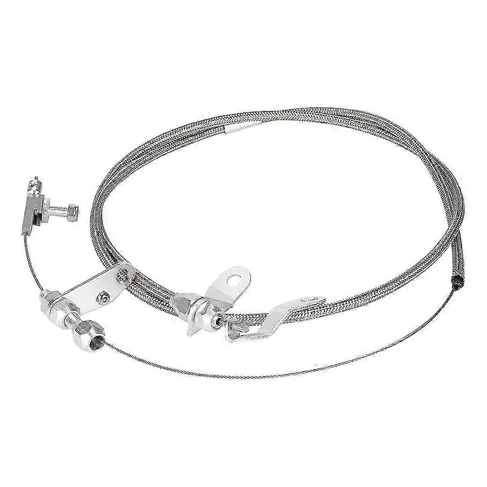 Braided Kickdown Cable Detent Mopar Transmission Trans for Ford C4 f74 ...