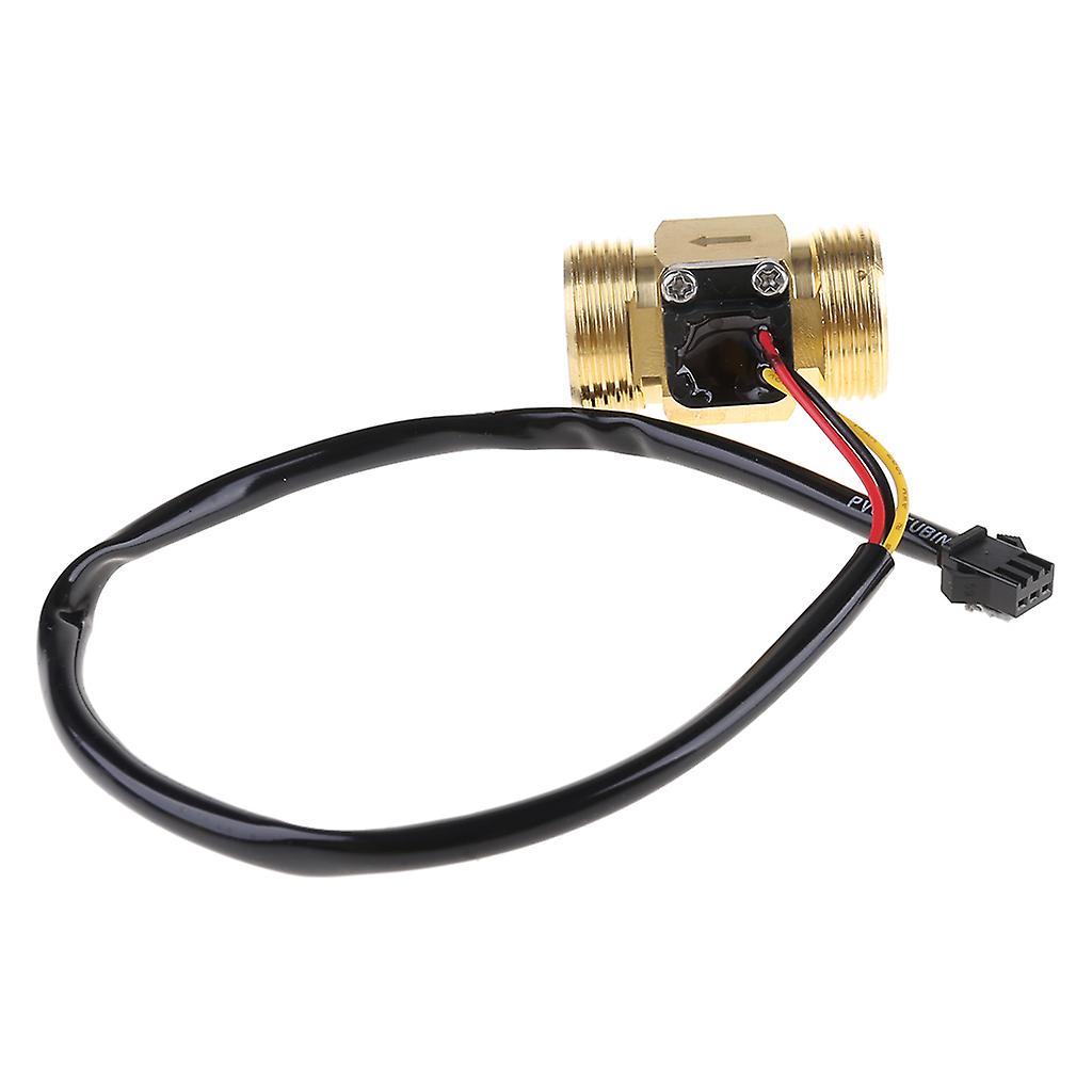 Flow Sensor G3/4" Dn20 Copper Hall Effect Liquid Water Flow Switch Sensor Meter | Fruugo ES
