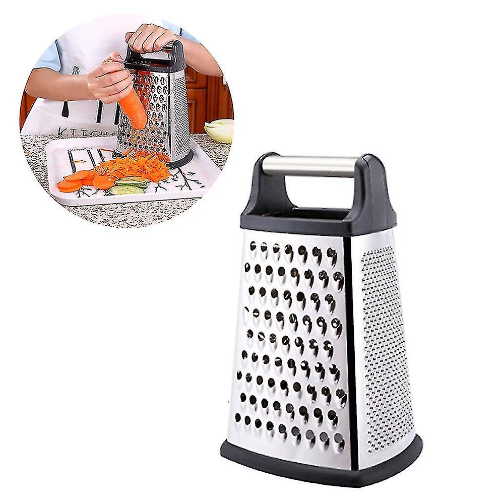 Professional Box Grater, Stainless Steel With 4 Sides, Best For ...