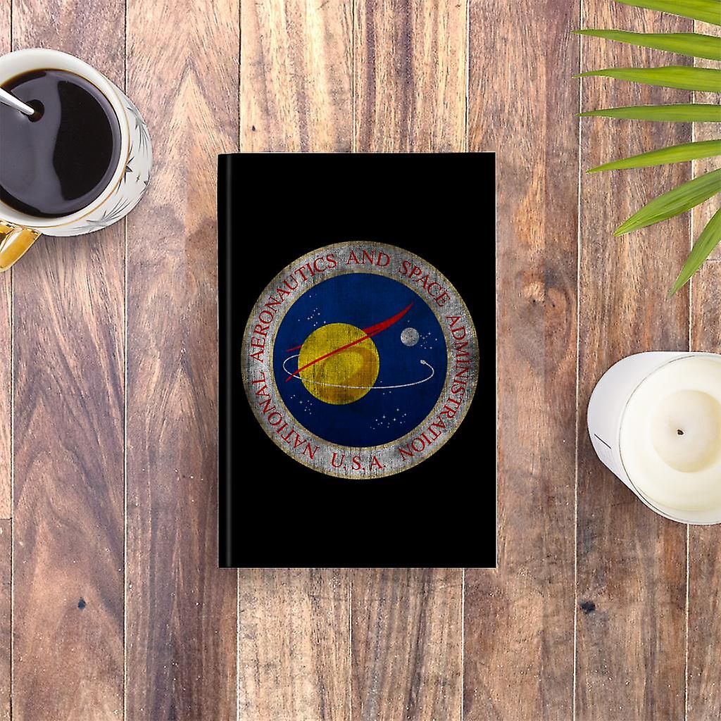 NASA Seal Insignia Distressed Hardback Journal | Fruugo UK