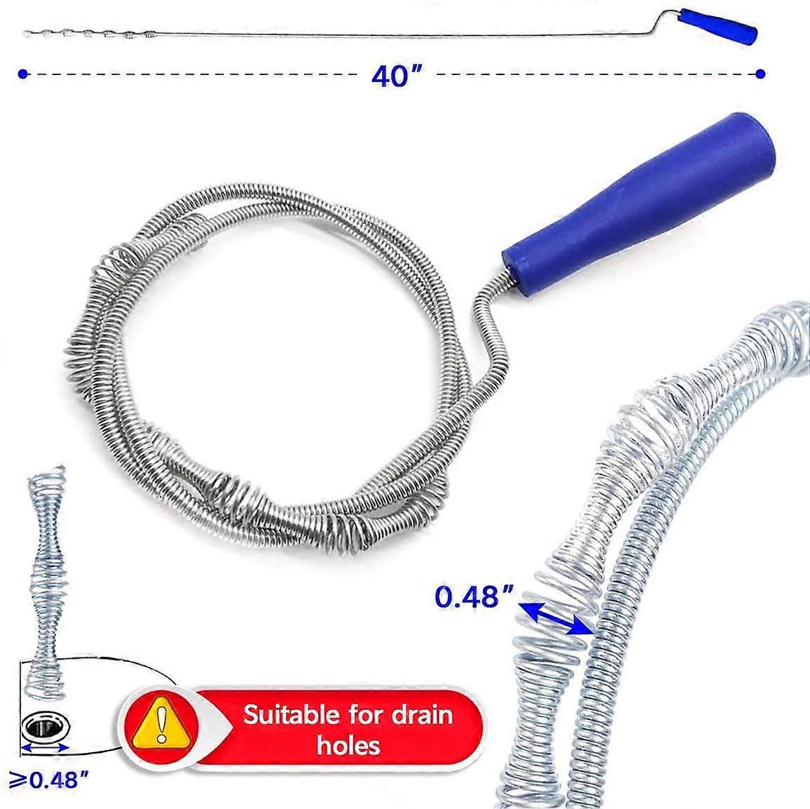 Ferret pipe unblocker sink pipe unblocker flexible pipes + toilet drain ...