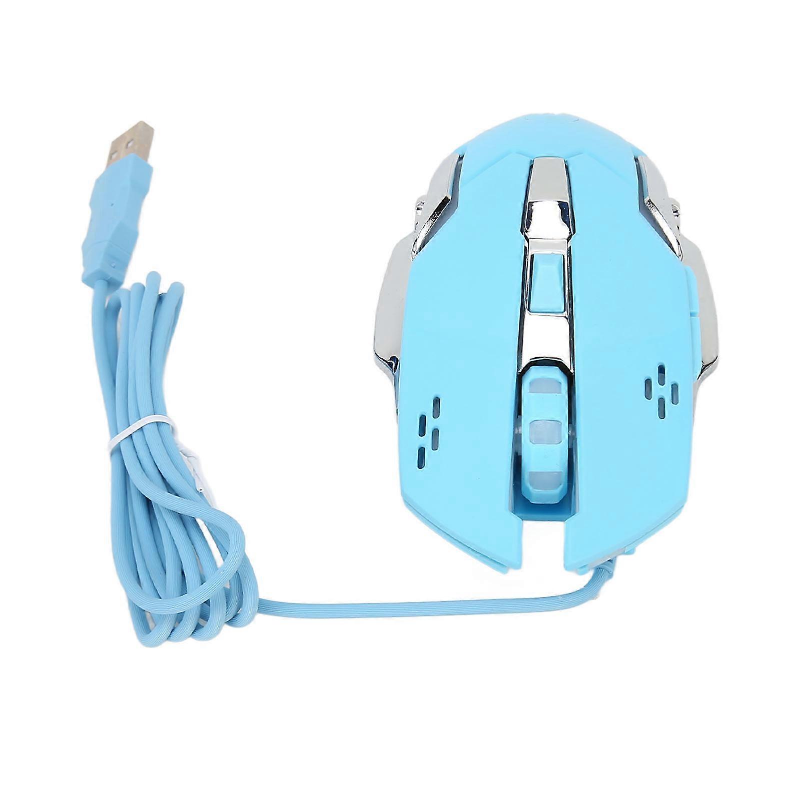 Wired Gaming Mouse USB Optical Computer Mouse with RGB Backlight 4 ...