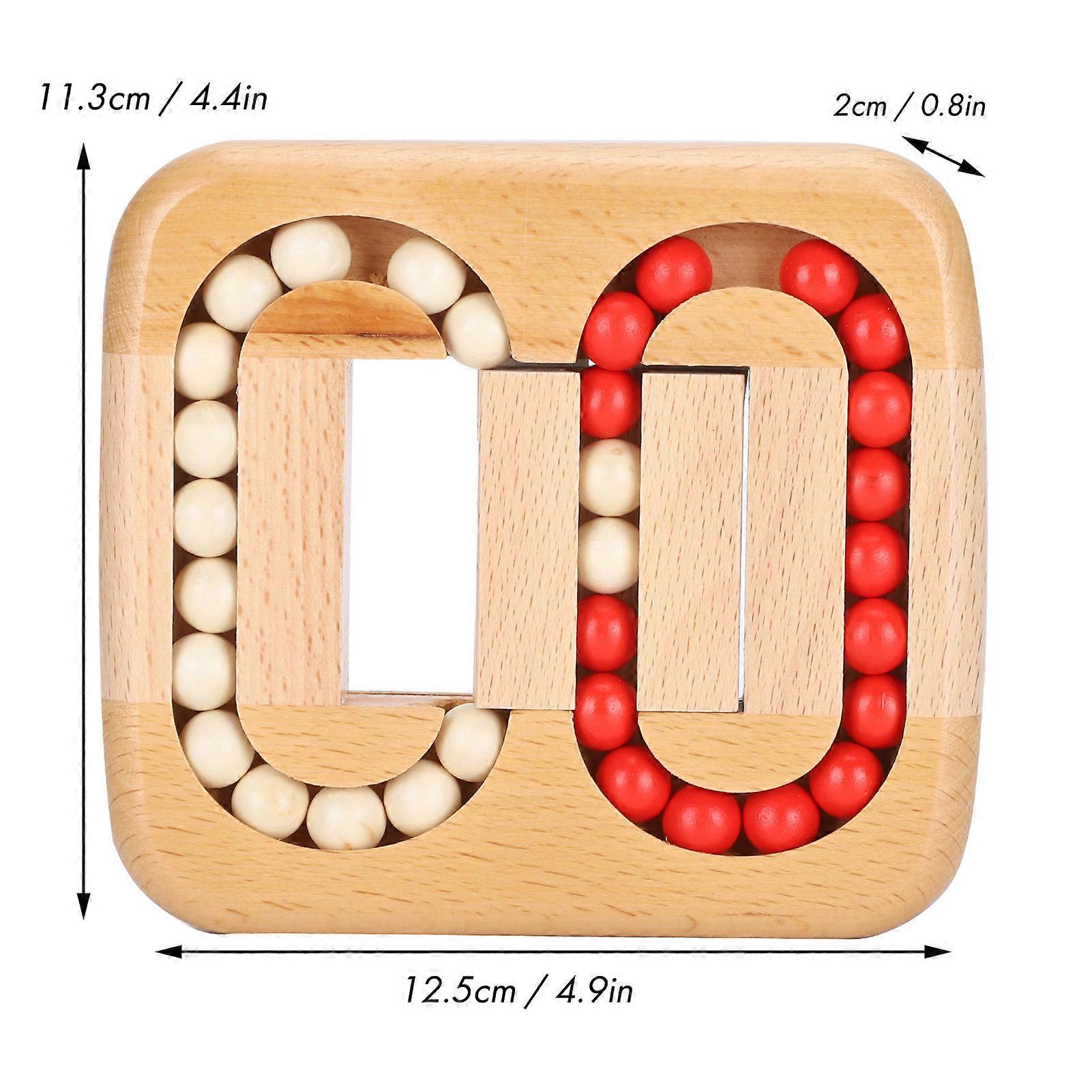 Planar Ball Wooden Toy Luban Lock Unlock Adult Kids Science Education ...