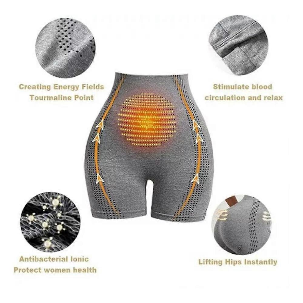 Micro-Vibration Massage Module Ice Silk lon Fiber Repair Shaping Shorts ...