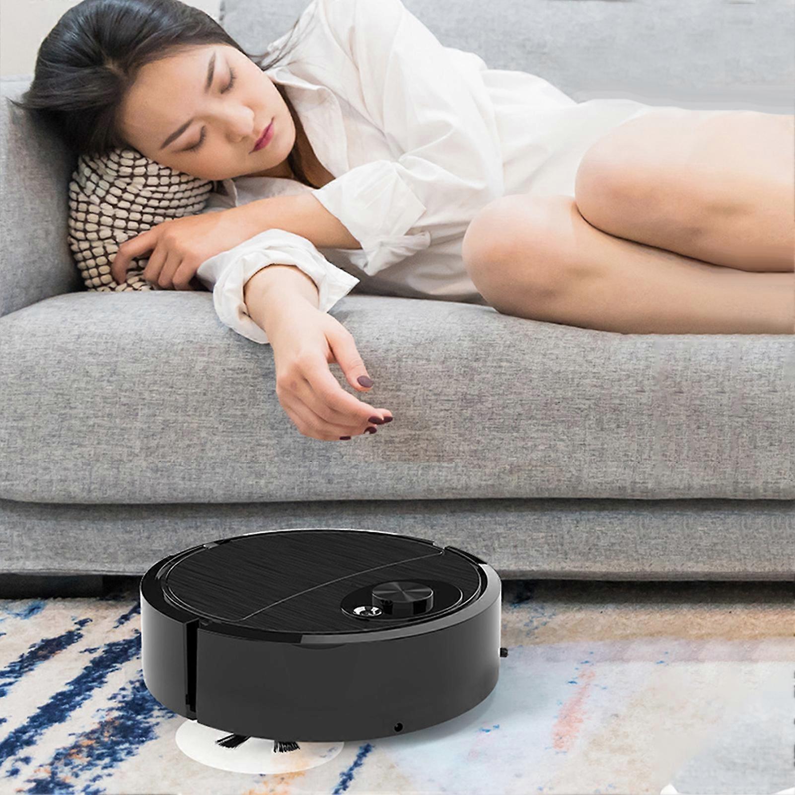 Mini Cleaner Sweeping Robot Super Suction Low Noise One-key Start ...