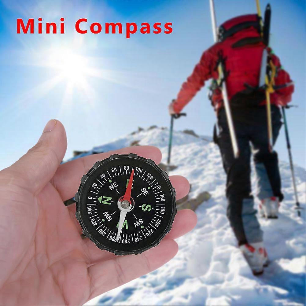 Camping Hiking Compass Portable Mini Precise Compass Practical Guide ...