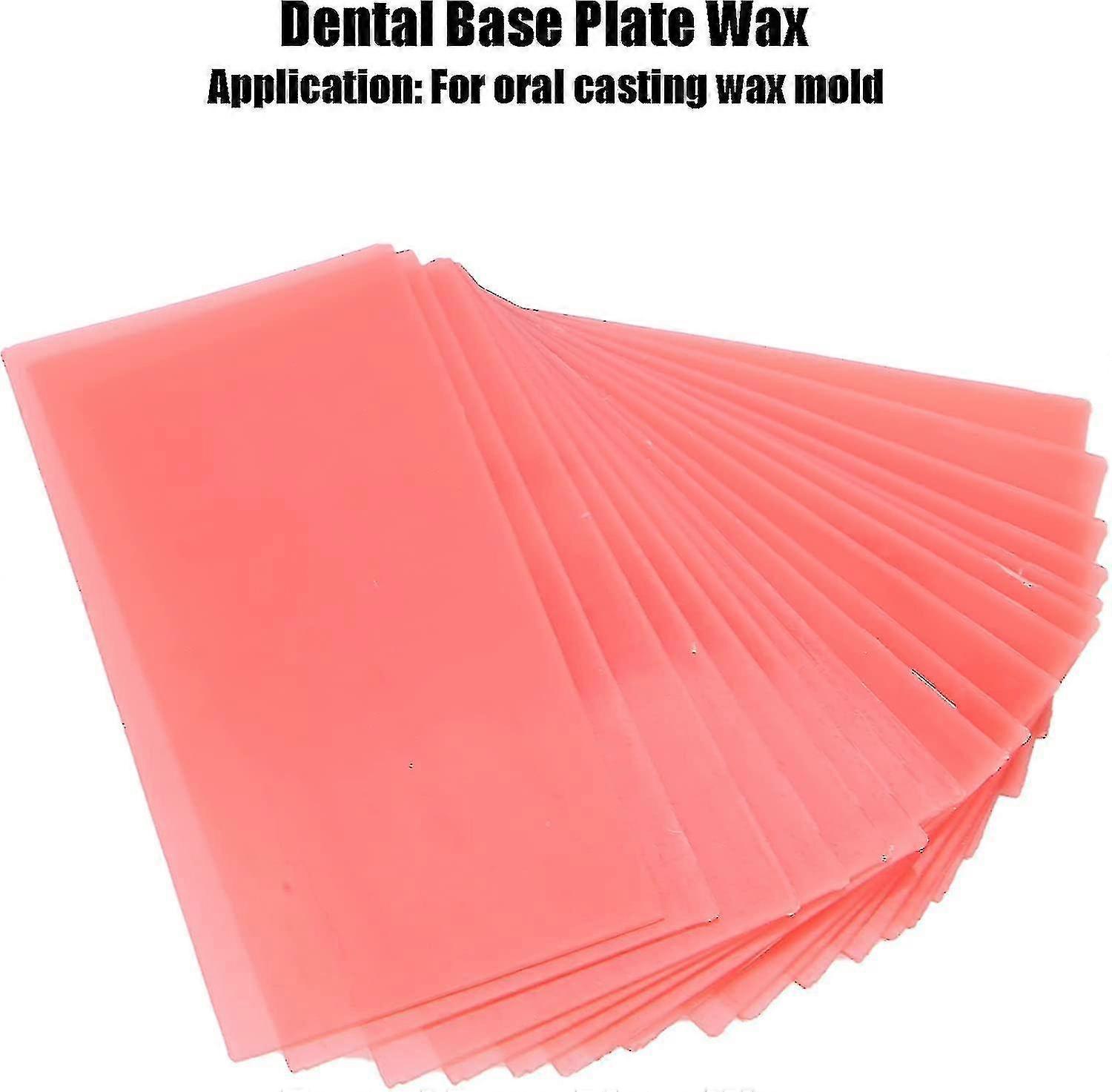 18pcs Dental Base Plate Wax, Dental Wax Dentist Auxiliary Material ...