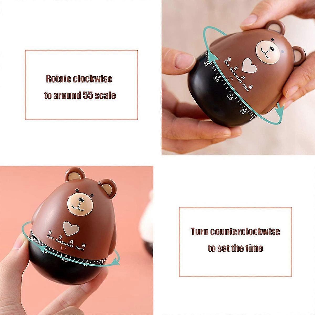Kitchen Timer Egg Timer Countdown Timer Mechanical Animal Family Timer ...