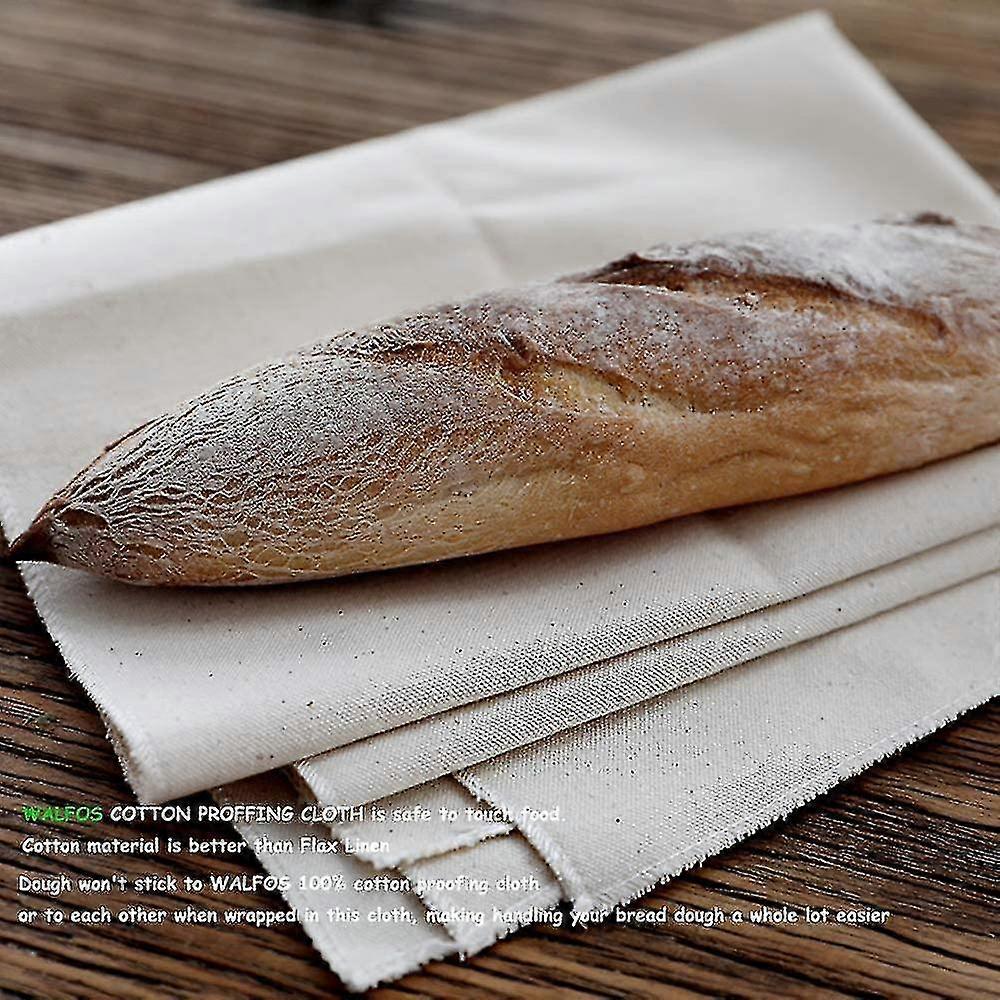 Thick Fermented Linen Cloth Proofing Dough Bakers Pans Bread Baguette ...