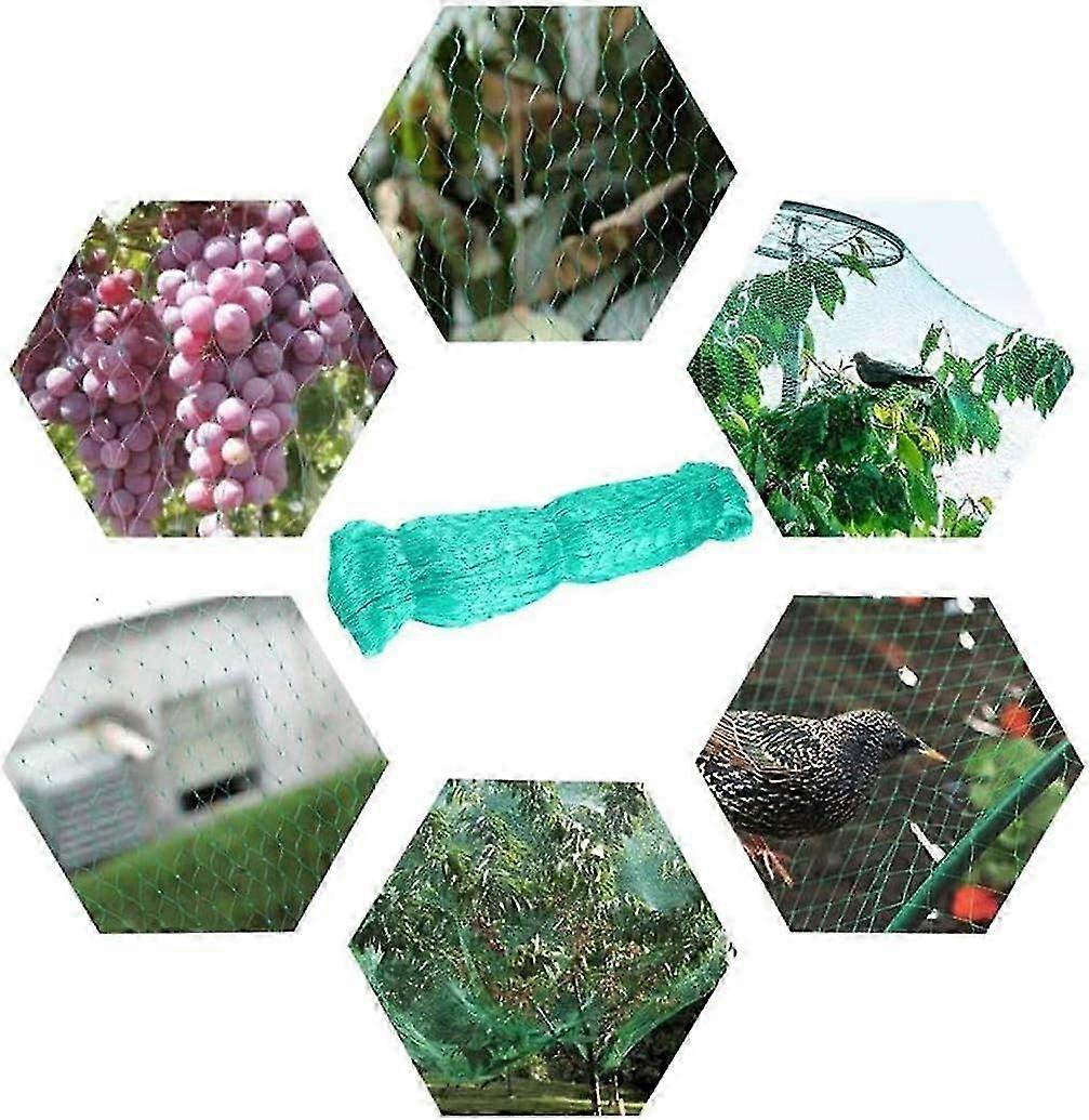 2 Pcs Garden Netting Bird Net for Gardening Mesh Fencing,Vineyard Fruit ...