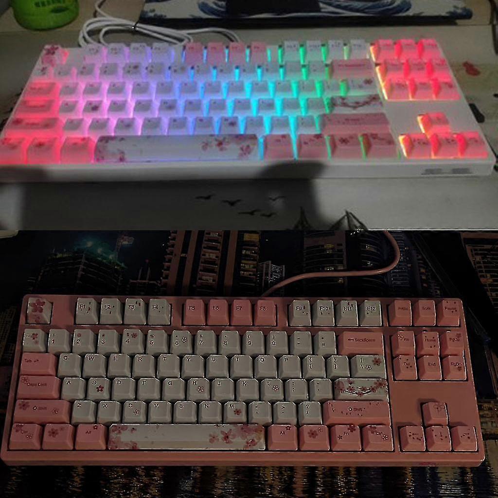 122 Keys Oem Pbt Keycaps Full Set Mechanical Keyboard Keycaps Pbt Dye ...