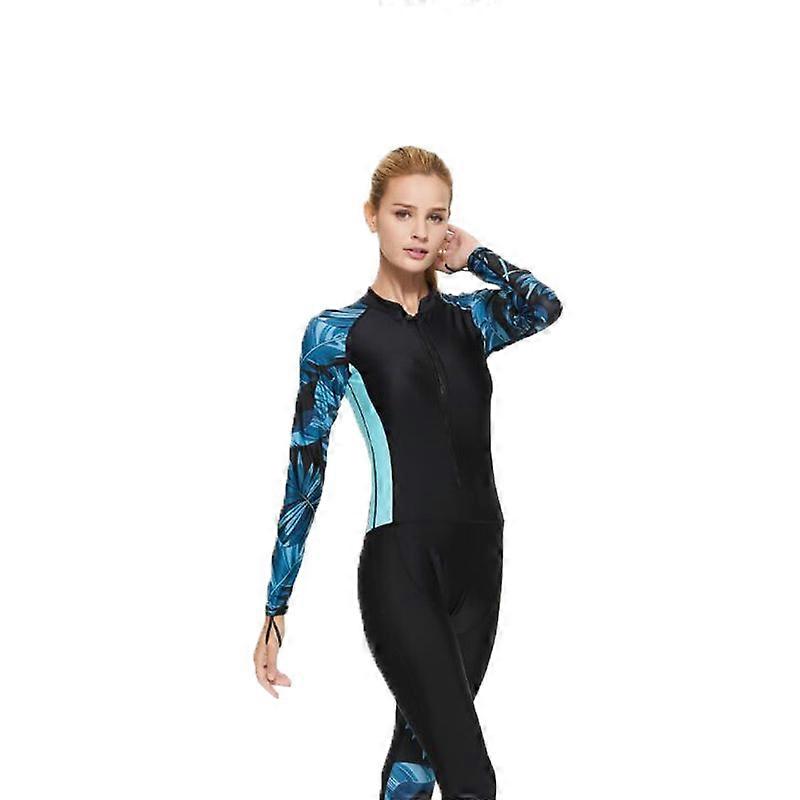 MIMIGO Women's Full Body Swimsuit Rash Guard One Piece Long Sleeve Long ...