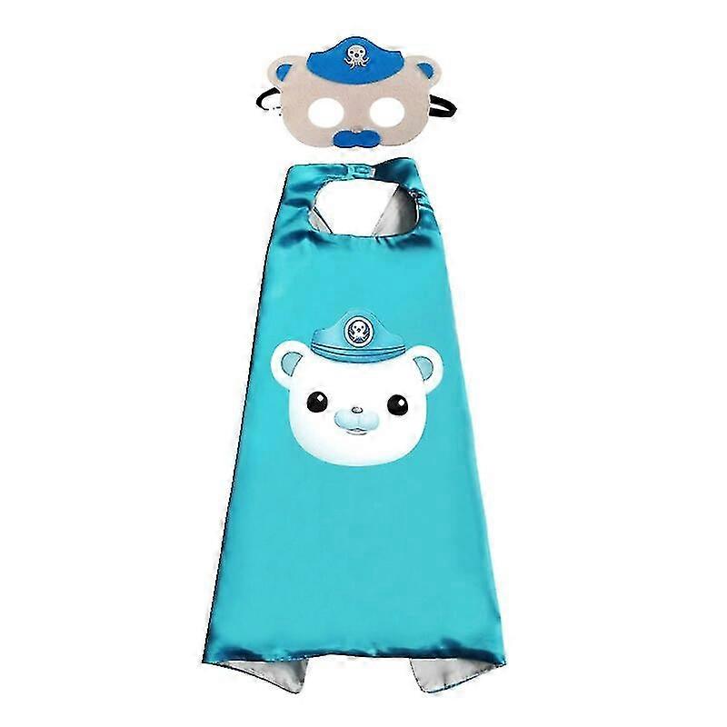 Octonauts Cosplay Mask Toys Set Barnacles Kwazii Peso Shellington Dashi ...