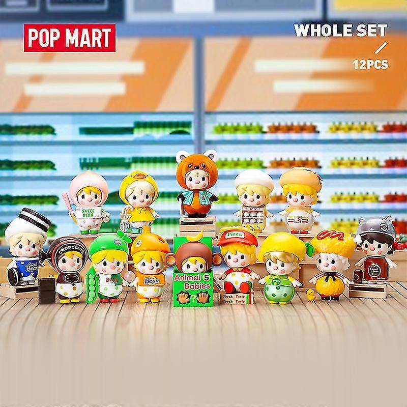 Pop Mart Whole Set Sweet Bean Supermarket Series 2 Series Blind Box Cu ...