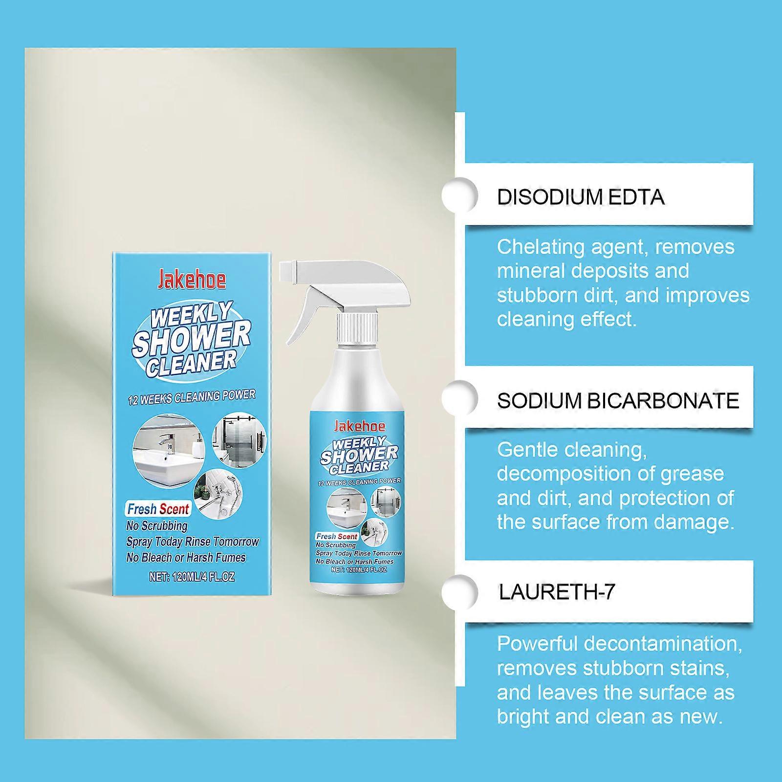 Bathroom Cleaner Spray Powerful Descaler Remove Mold Descale Stains ...