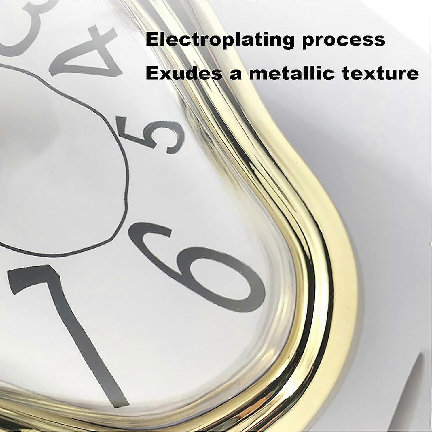 2024 New Wall Clock, Salvador Dali Melting Clock, 7 Inches Surrealistic ...