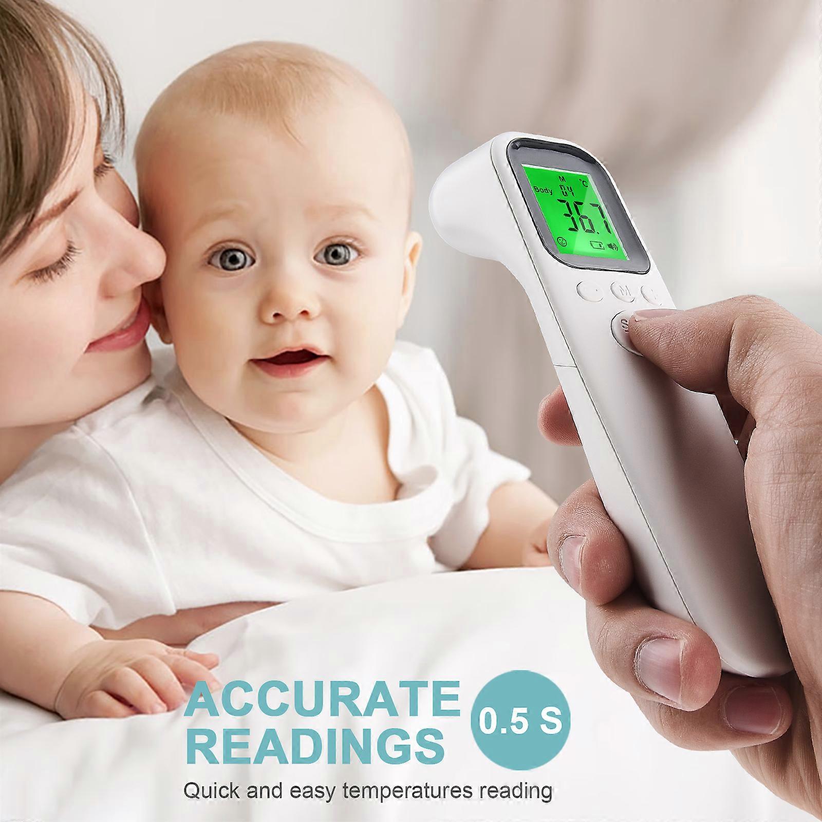 Handheld Infrared Thermometer Tester Healthcare White Abs 65g Household ...