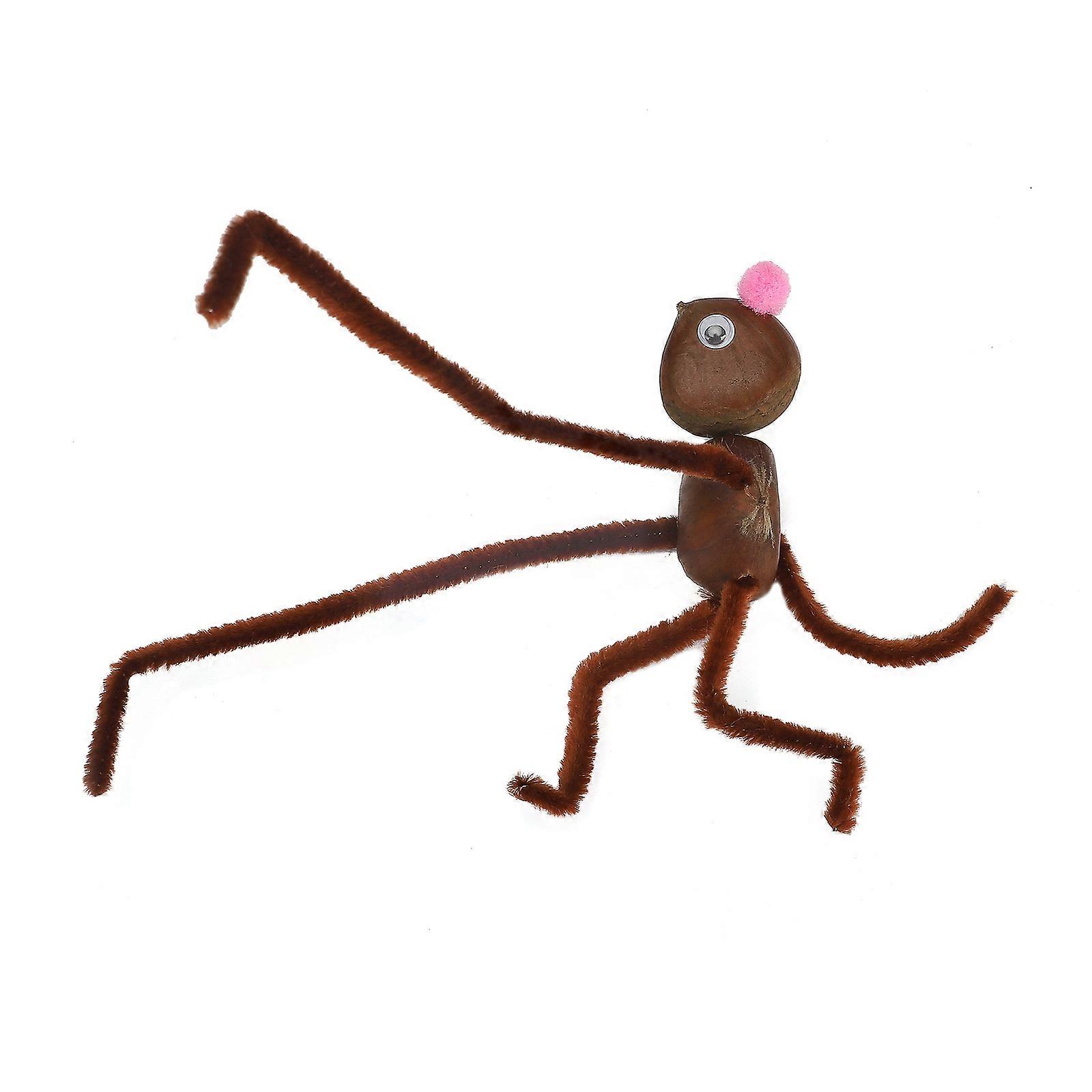 Chestnut Craft Set - DIY Toy for Kids, Includes Hand Drills, Feathers ...