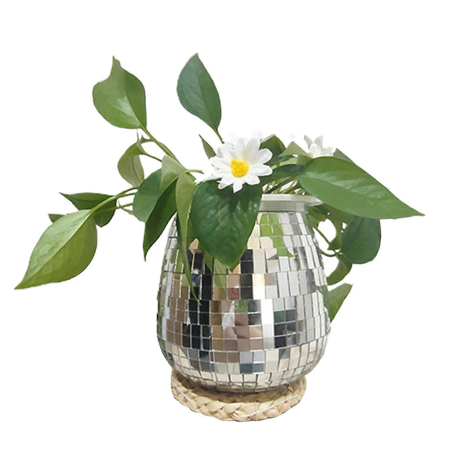 Disco Balls Planter Pot, Self Watering Planter, Lazy Flower Pot- 5 inch ...