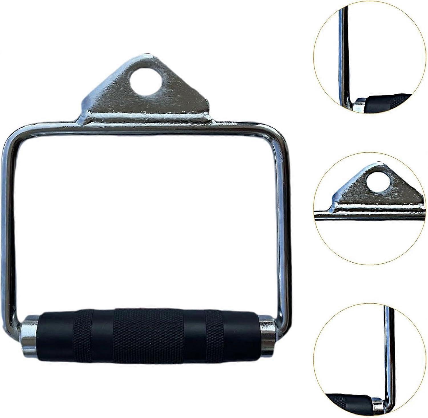 Pull Down D Row Handle Rowing Cable Machine Attachment Fitness Exercise ...