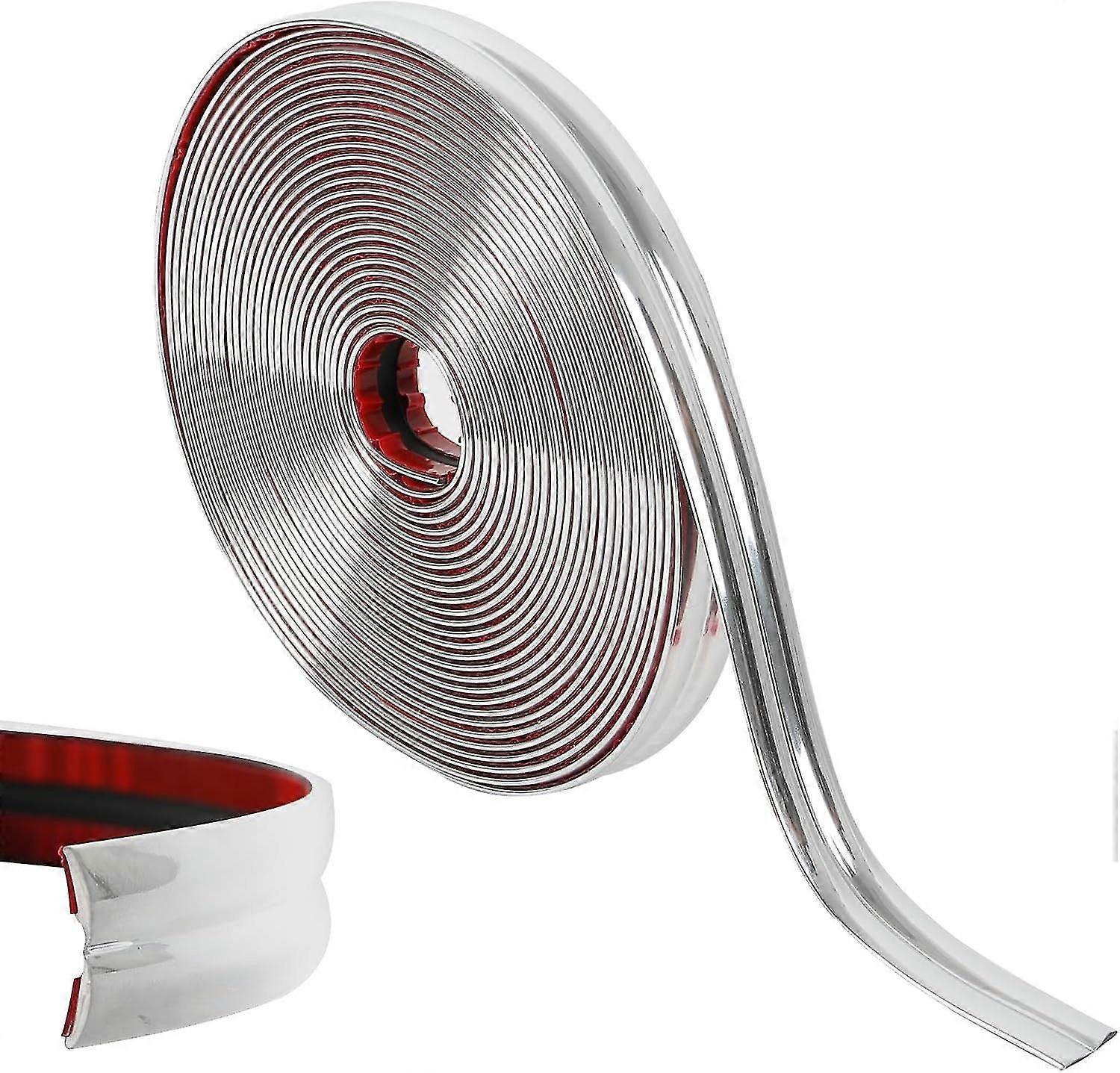 10 m Self-Adhesive Mouldings, Flexible Kink Strip, PVC End Strip, Wall ...