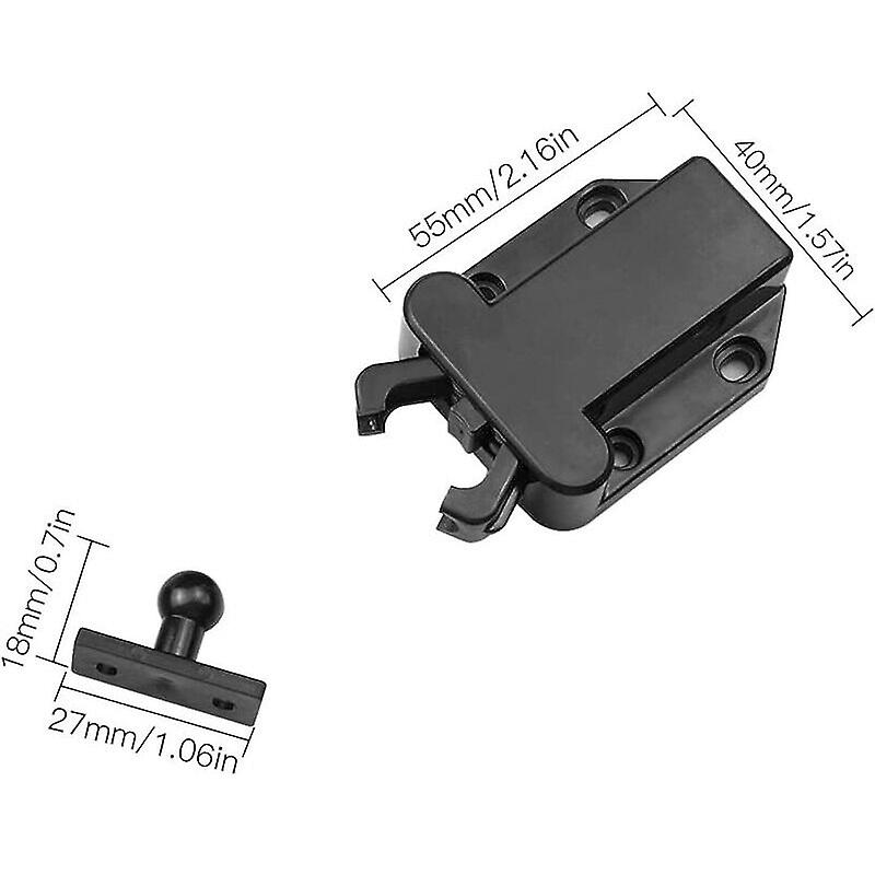 6 Pcs Touch Release Latches, Touch Latches with Screws, Push Release ...