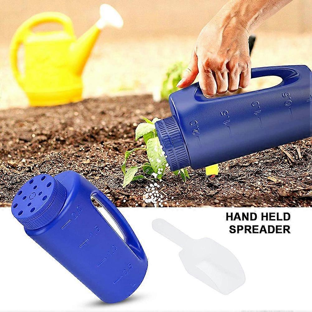 Hand Held Spreader Hand Spreader Shaker Fertilizer Salt Spreader Ice ...