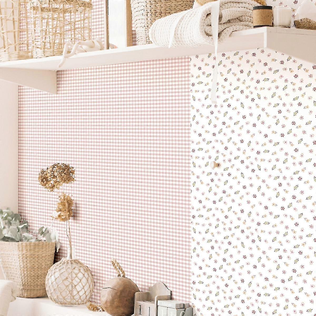 Little Explorers 2 Wallpaper Two Tone Gingham Galerie | Fruugo AU