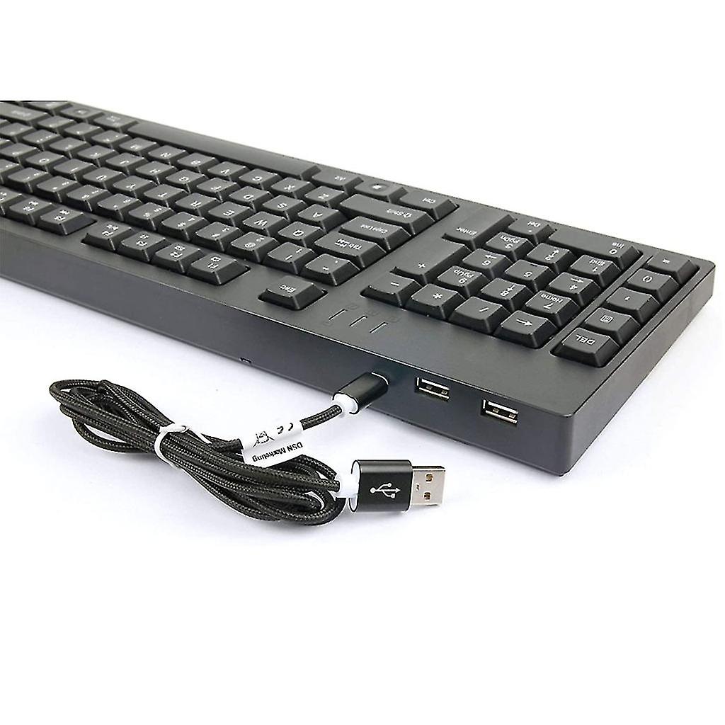Left Handed Ergonomic Keyboard With Integrated Number Pad And Usb ...