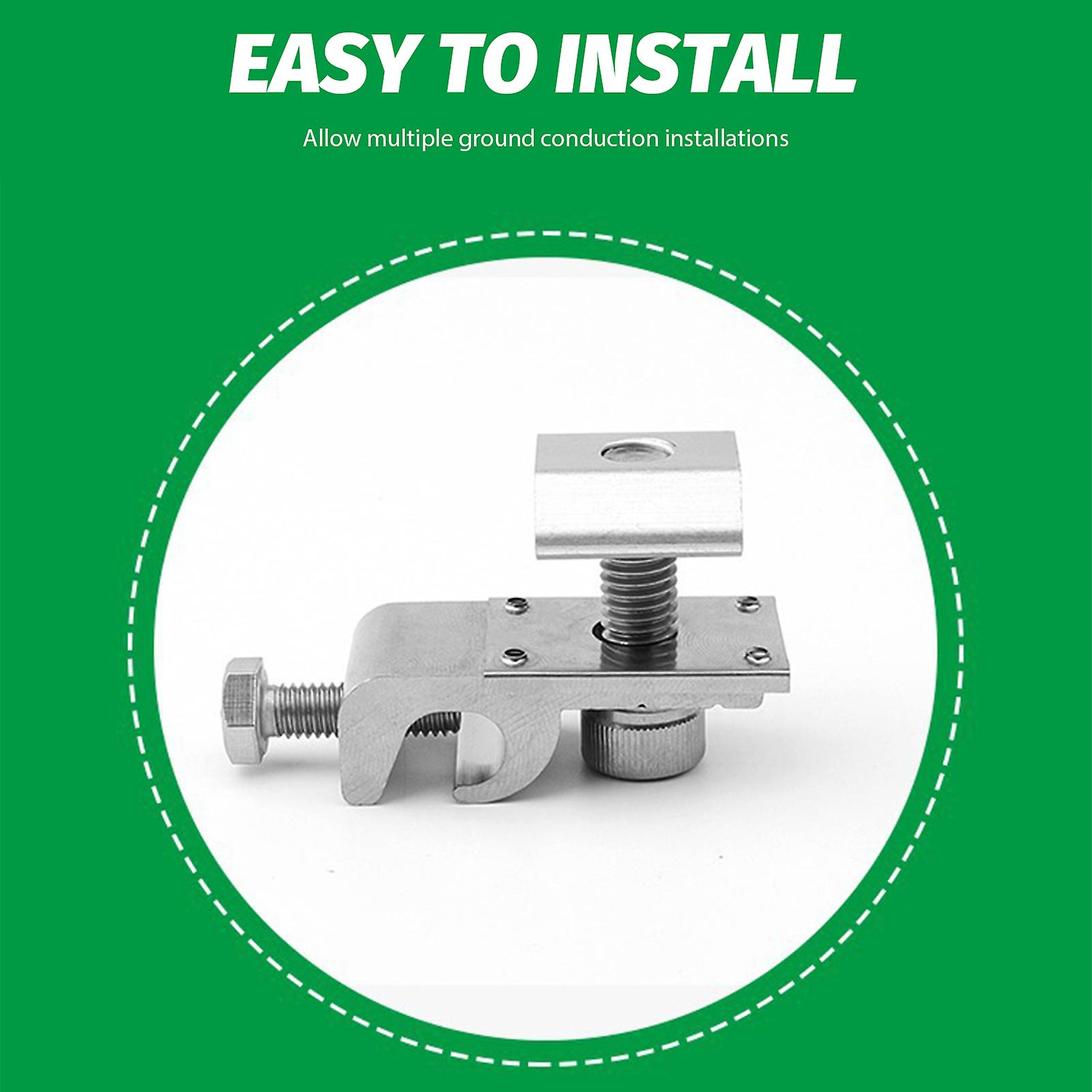 Floor Grounding Lugs Standard Solar Panel Grounding Clip Photovoltaic ...