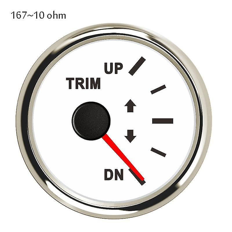 Boat Trim Gauge For Inboard Outboard Engine 52mm Marine Trim Tilt ...