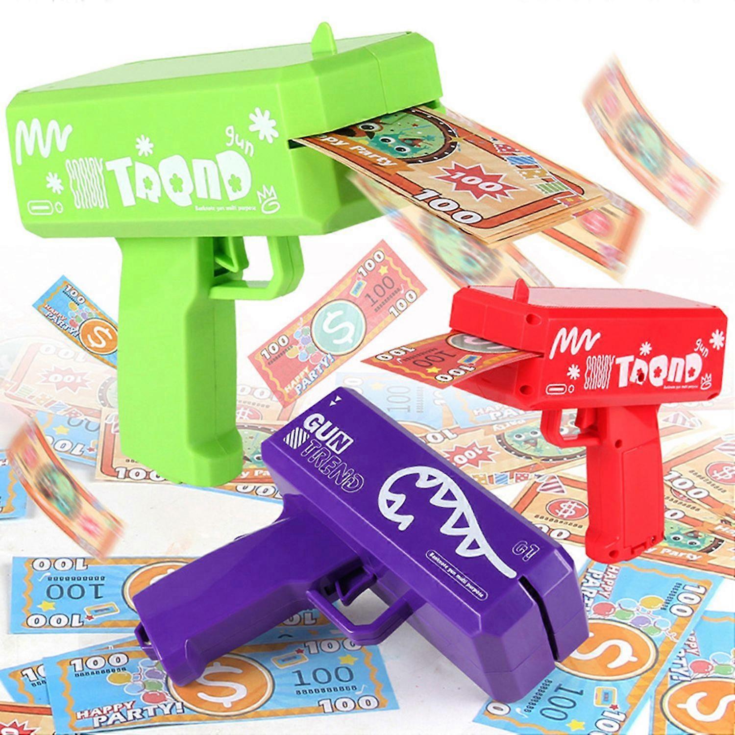 Money Shooter Toy Roller Design High Horsepower Motor Fake Money ...