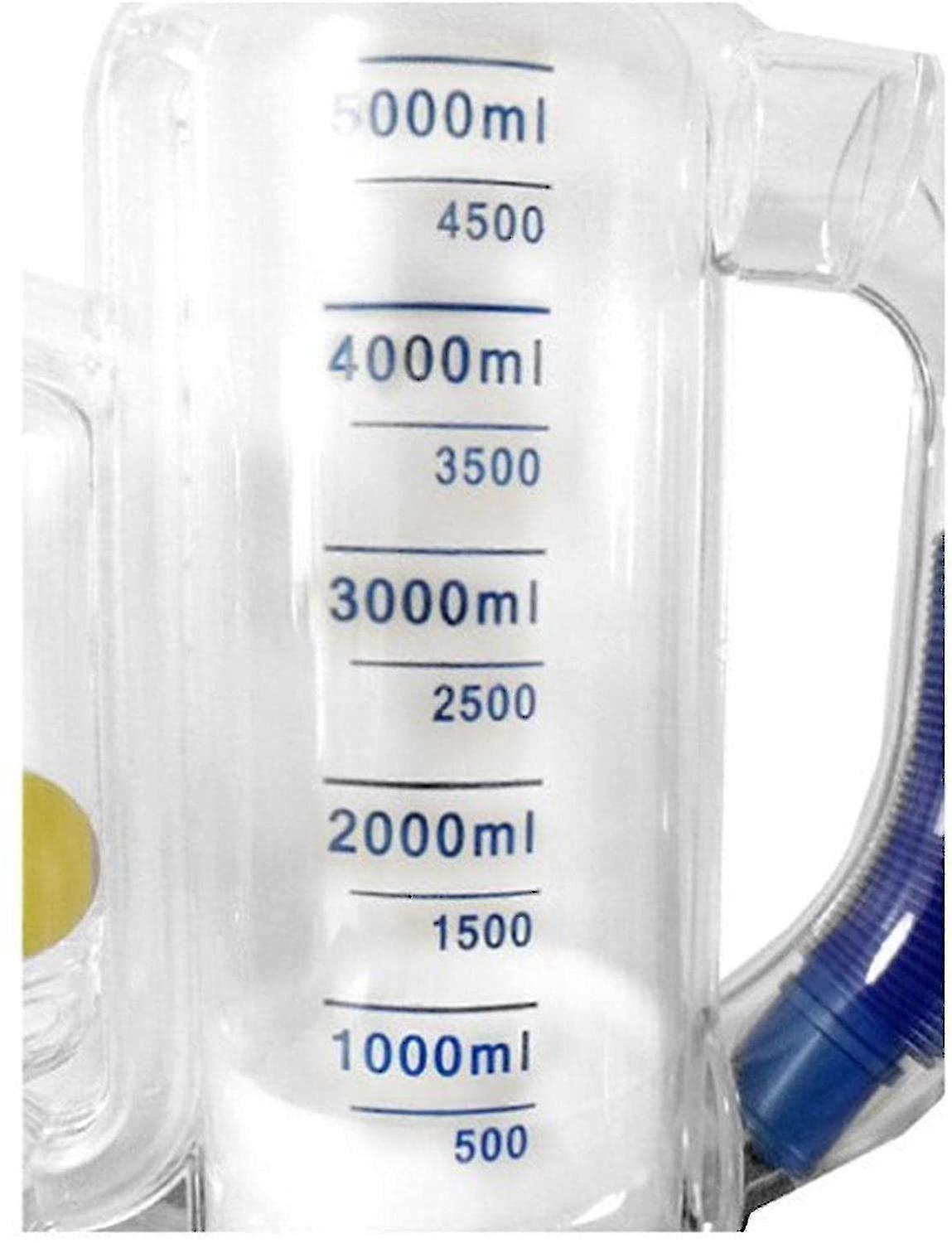 Inspiratory Exerciser, 5000ml Apparatus Vital Capacity Breathing ...