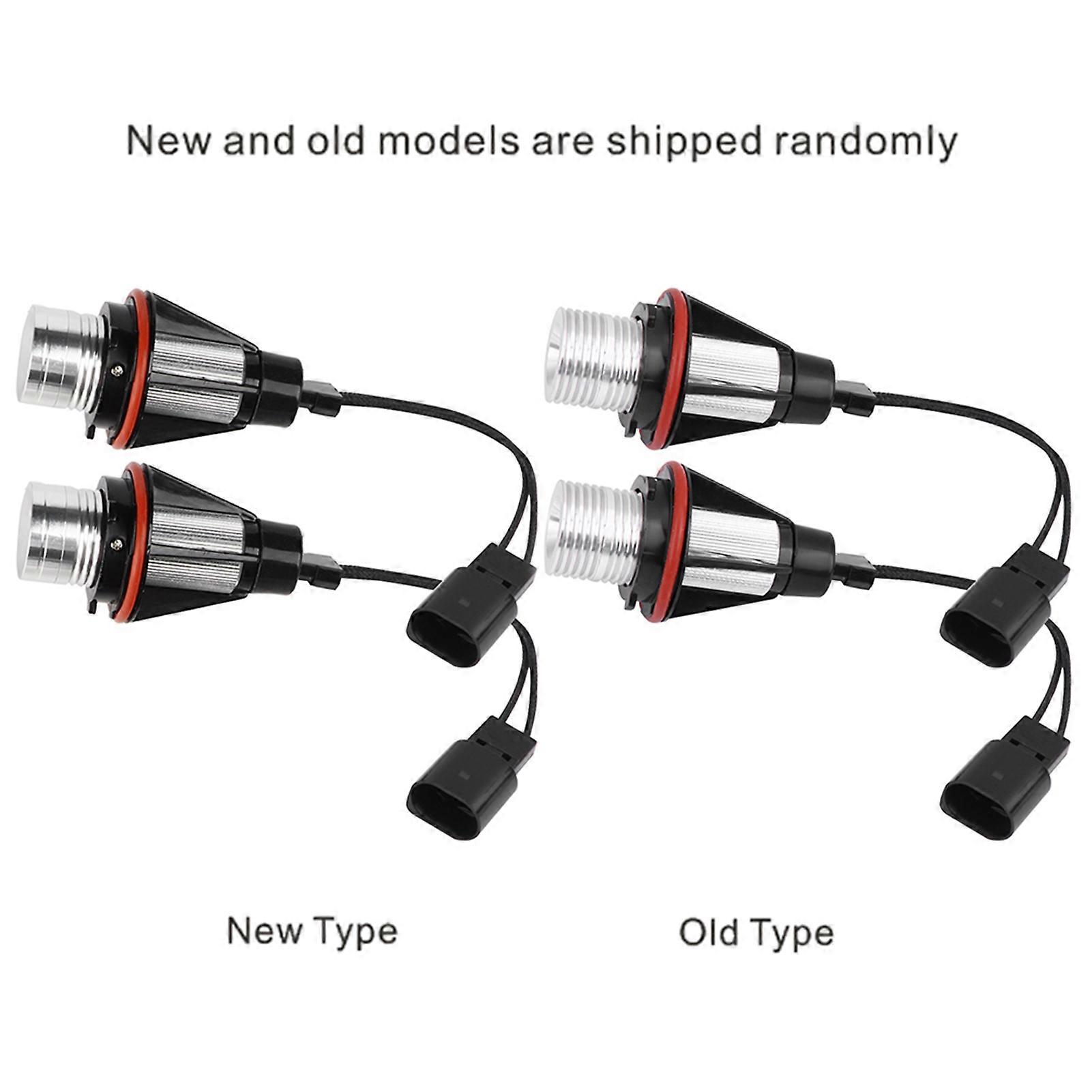 2pcs Car Bright 6000K 5W Angel Eyes LED Light Lamp for E60 E61 E39 E53 ...